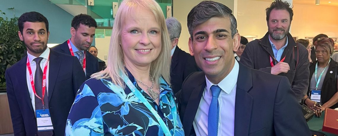 Debbie Williams meets Prime Minister at SME conference - John Williams ...